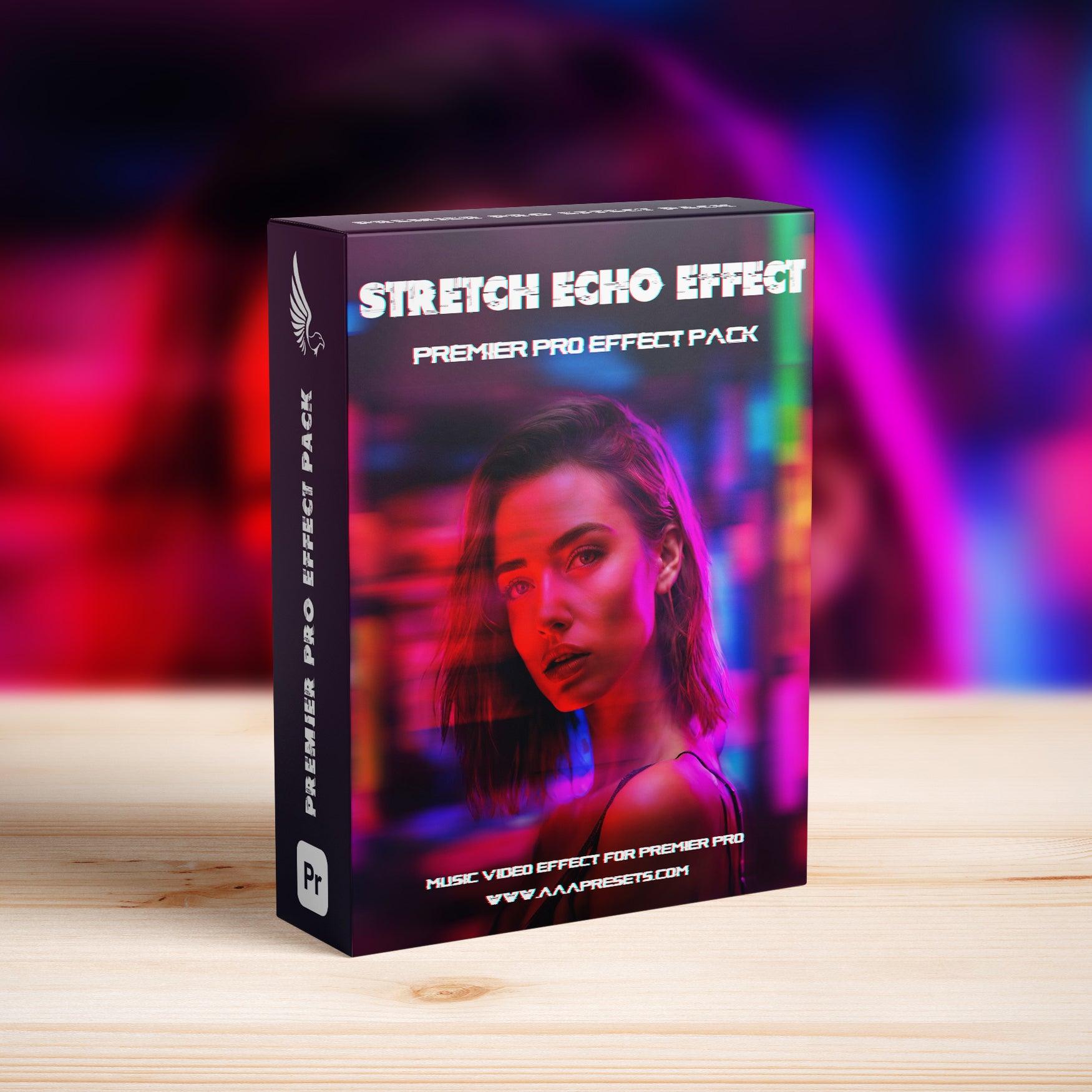 Stretch Echo Music Video Transitions Pack for Premiere Pro | Premiere Pro Transitions