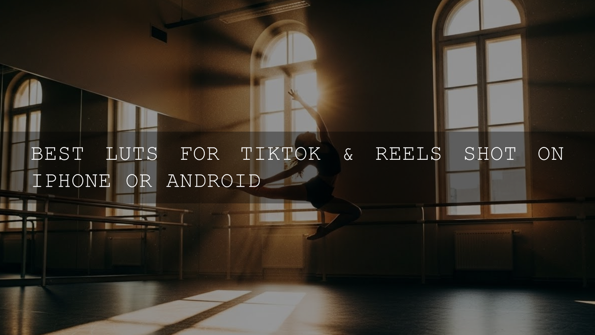 Best LUTs for iPhone & Android TikTok & Reels in 2026 | Ultimate Guide
