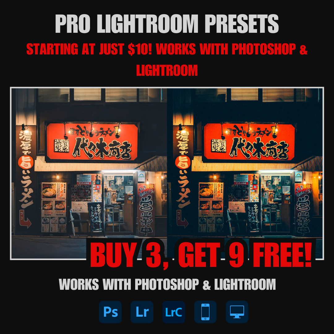 Best Lightroom Mobile & Desktop Presets | Professional Photo Editing Tools