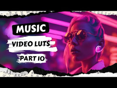Best Music Video Color Grading Cinematic LUTS Pack - Part 10 in 2024
