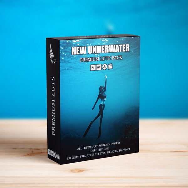 Underwater Scuba Diving LUTs Pack | Professional Video LUTs for Stunning Color Grading